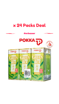 Pokka Jasmine Green Tea Packet x 24 Packs Carton Deal (250 ml) - Beverages